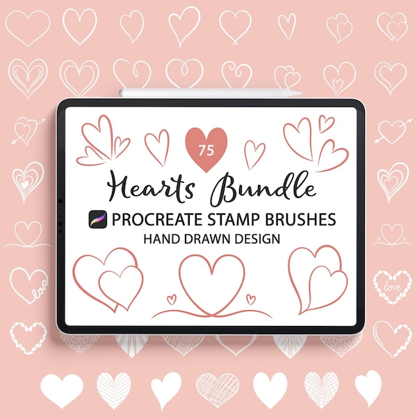 Love Heart Stamp - Etsy
