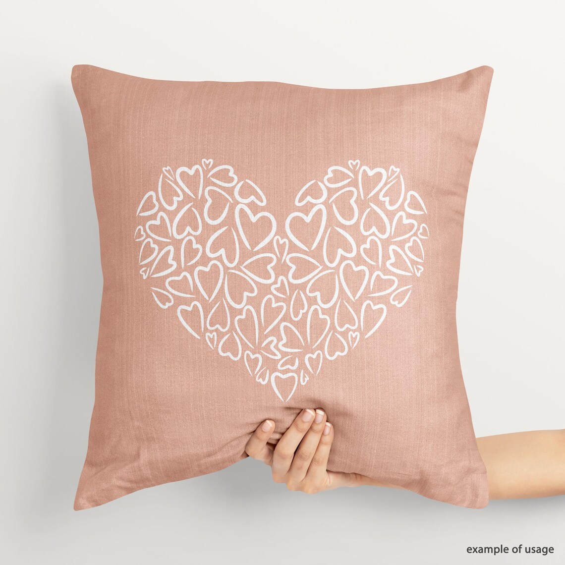 Heart SVG Design for Valentine's Day or Wedding Invitation (digital ...