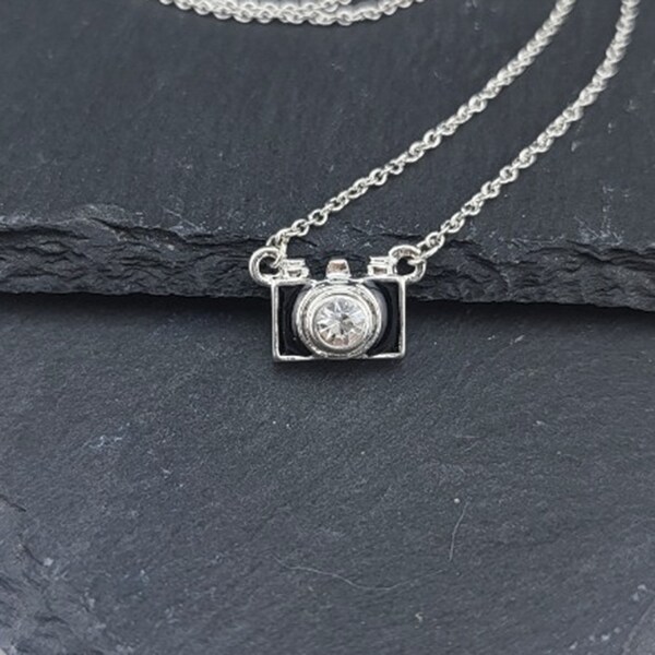 Camera Necklace - Etsy