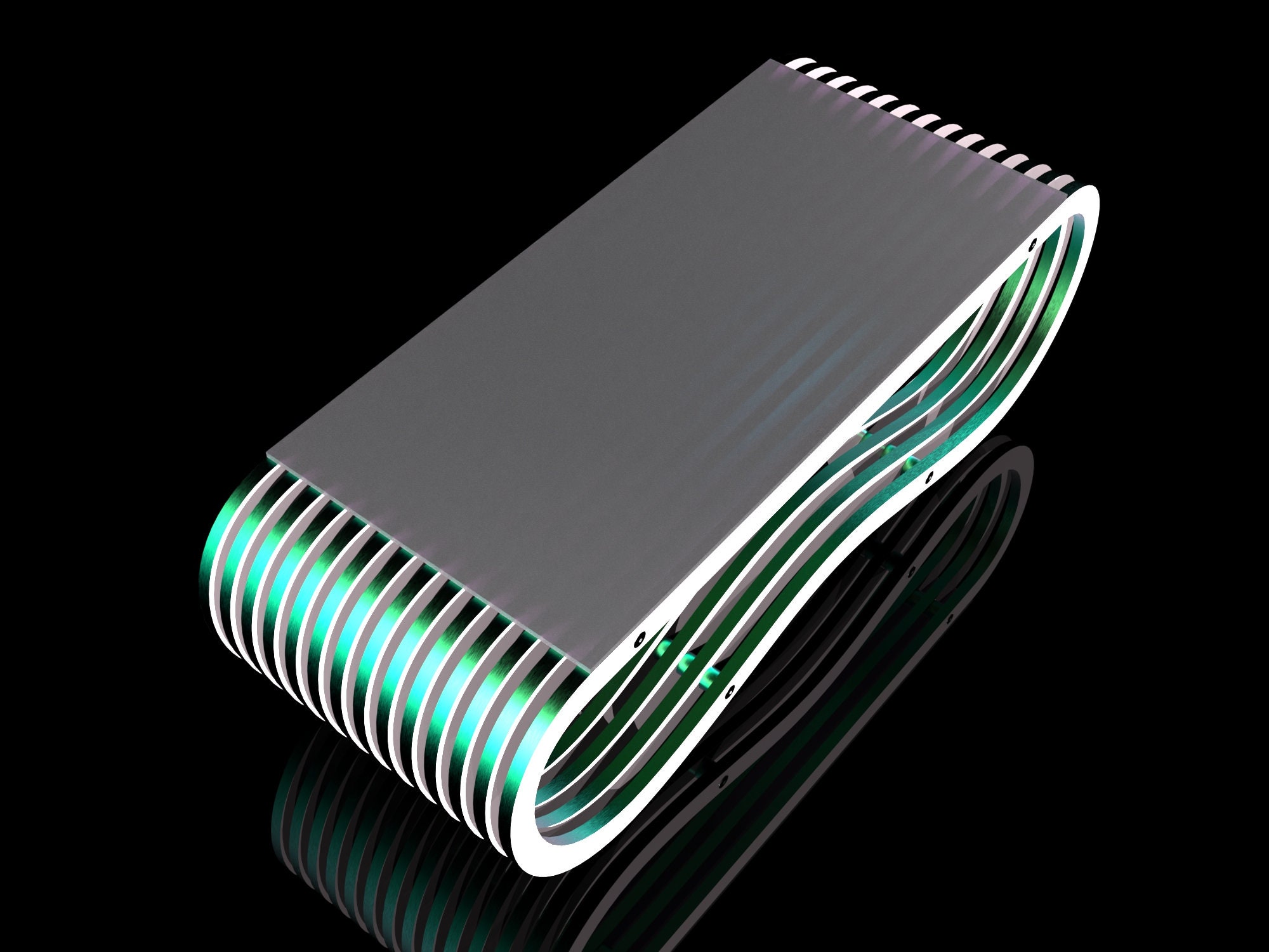 Parametric Table Wave Design Digital File for CNC Cutting - Dxf Cdr Pdf ...