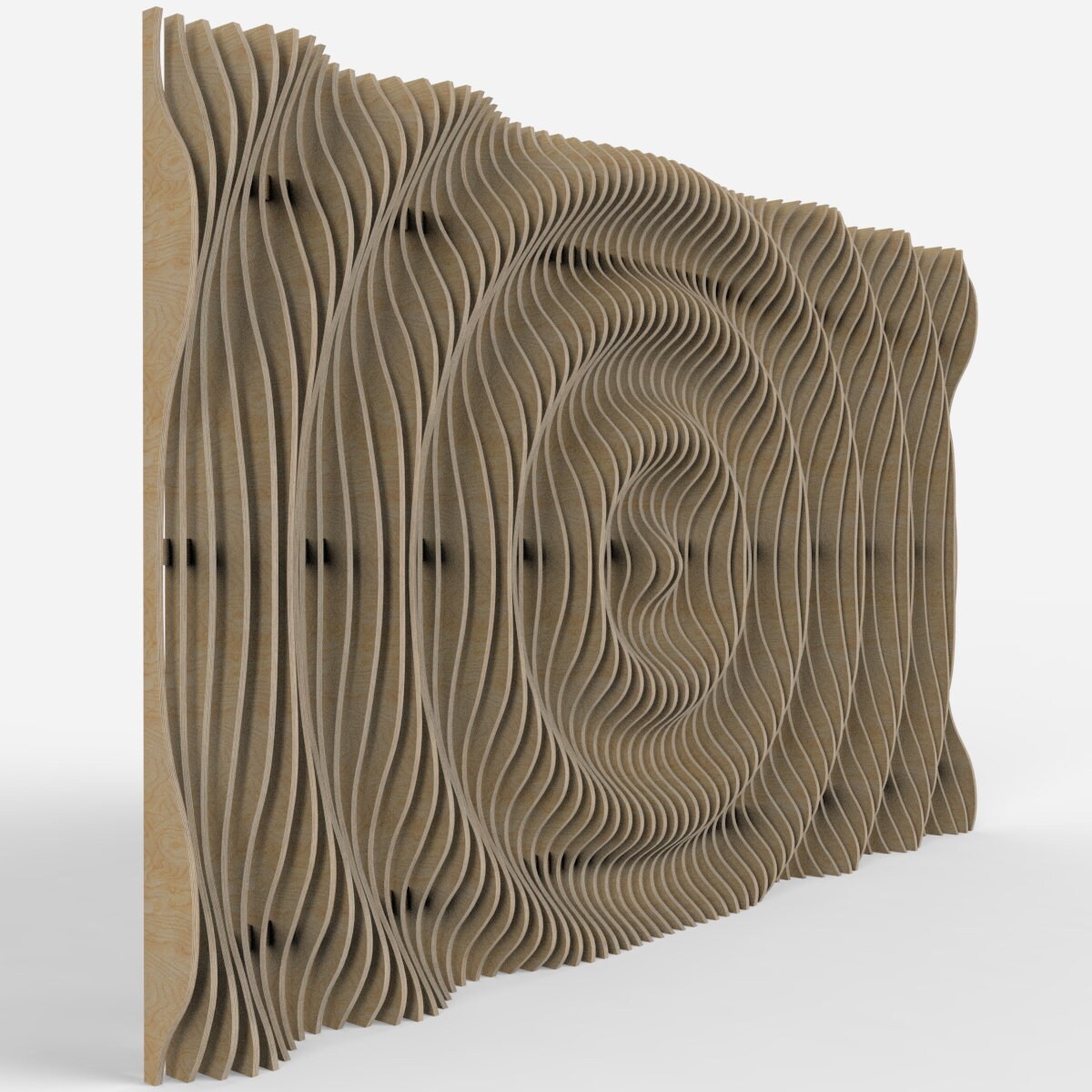 Parametric Wall Art Decor Wooden Design Files - DIY Furniture Project ...