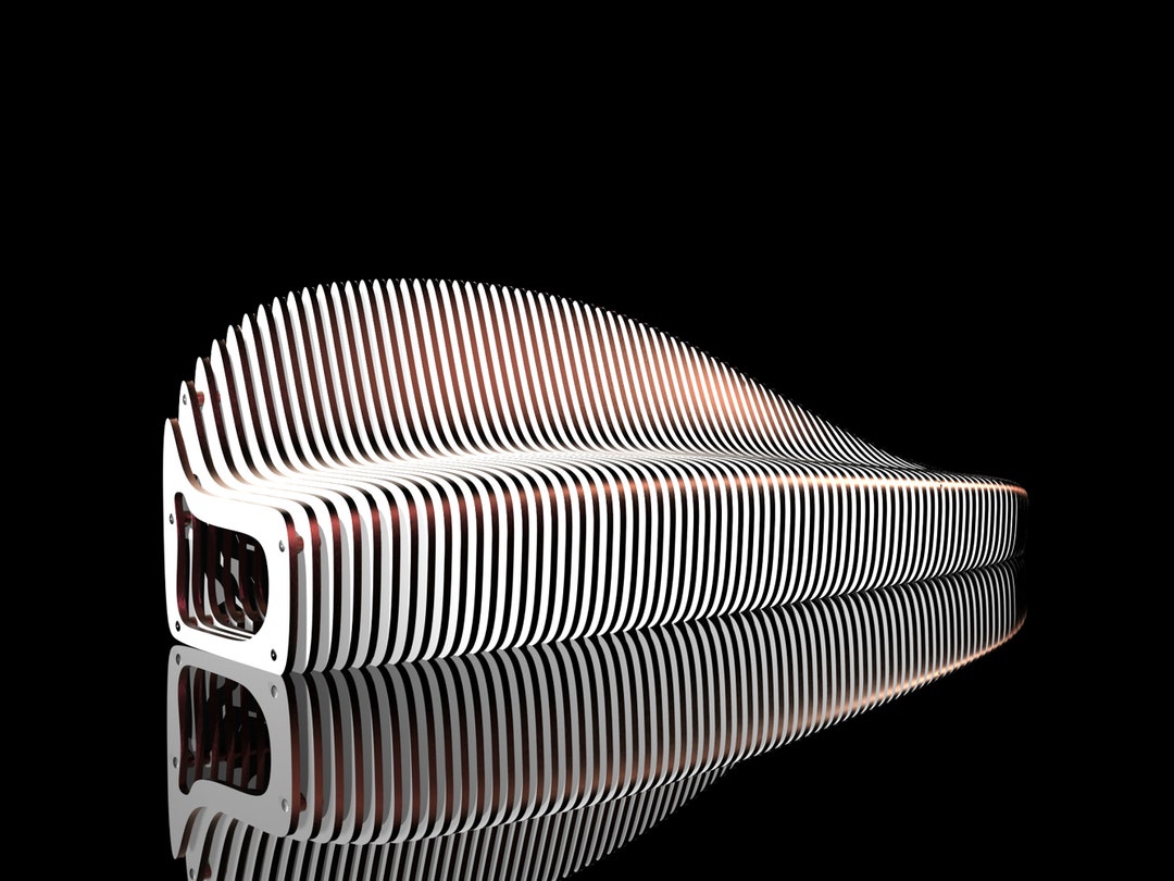 Parametric Bench Design - Digital File for CNC Cutting, DIY Furniture ...