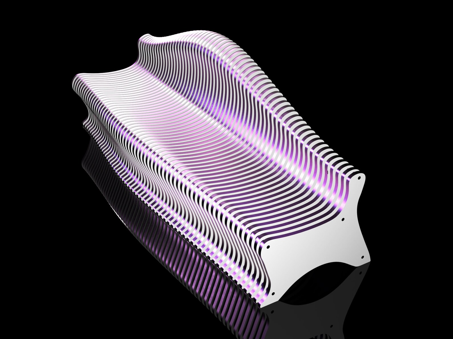 Parametric Bench Files for CNC Router DIY Furniture Files, Digital ...