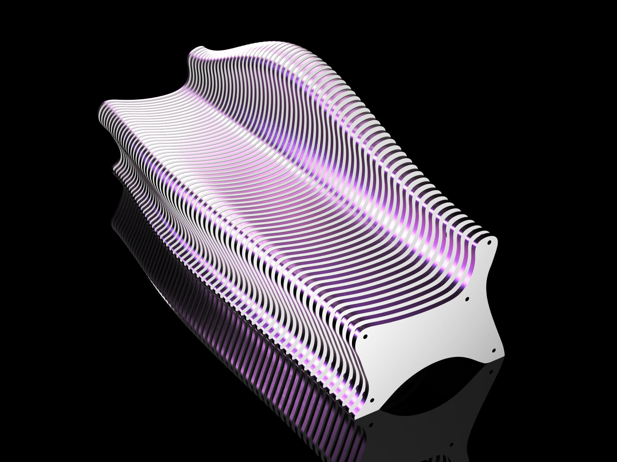 Parametric Bench Files for CNC Router - DIY Furniture Files, Digital ...