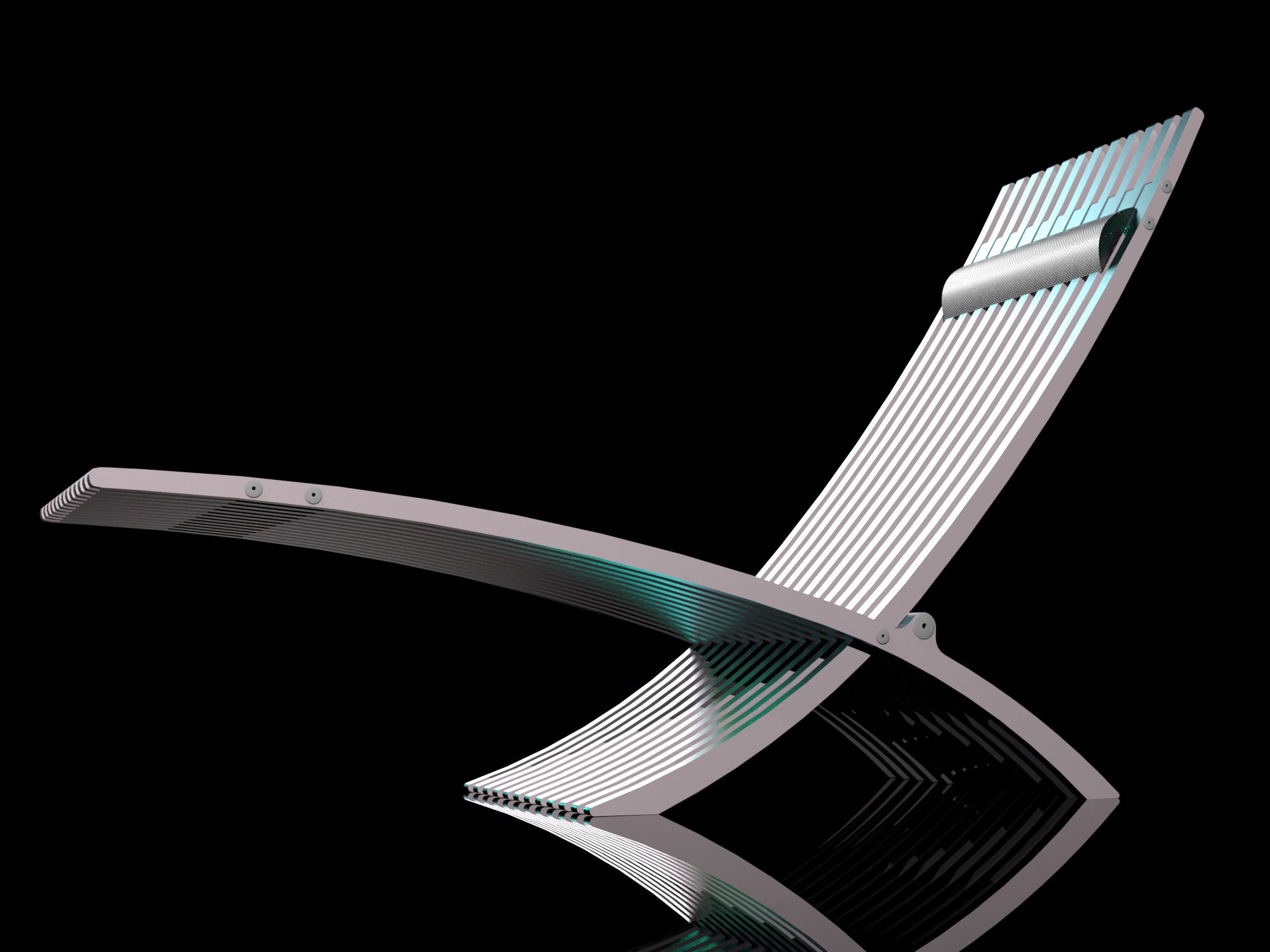 Parametric Furniture Designs Deck Chair Digital Files for CNC Router ...