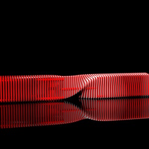 Enchanting Forest Bench - Parametric Style Wooden Furniture Design ...