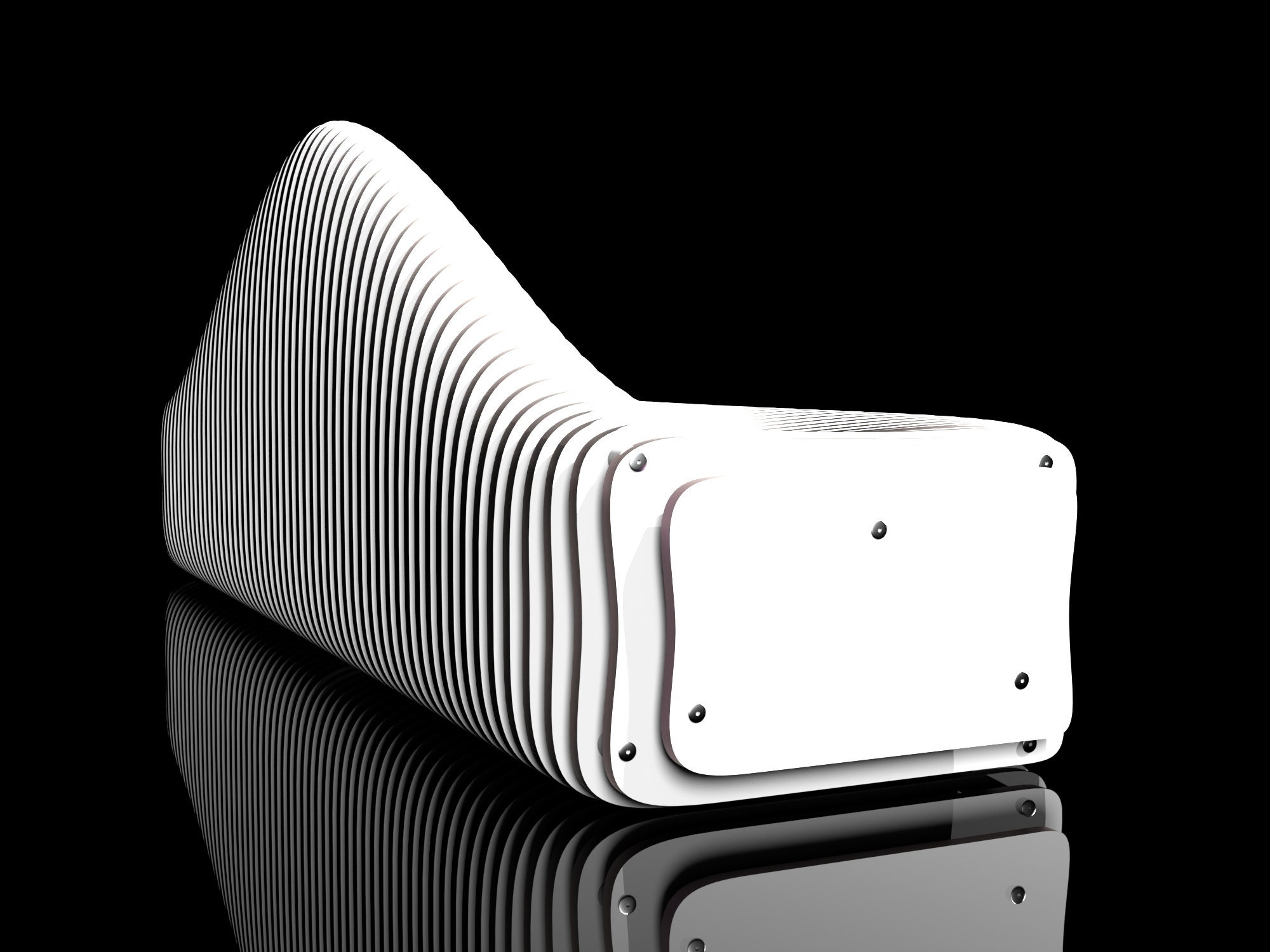 Parametric Bench Drawing Files for CNC Router - Digital Modern DIY ...