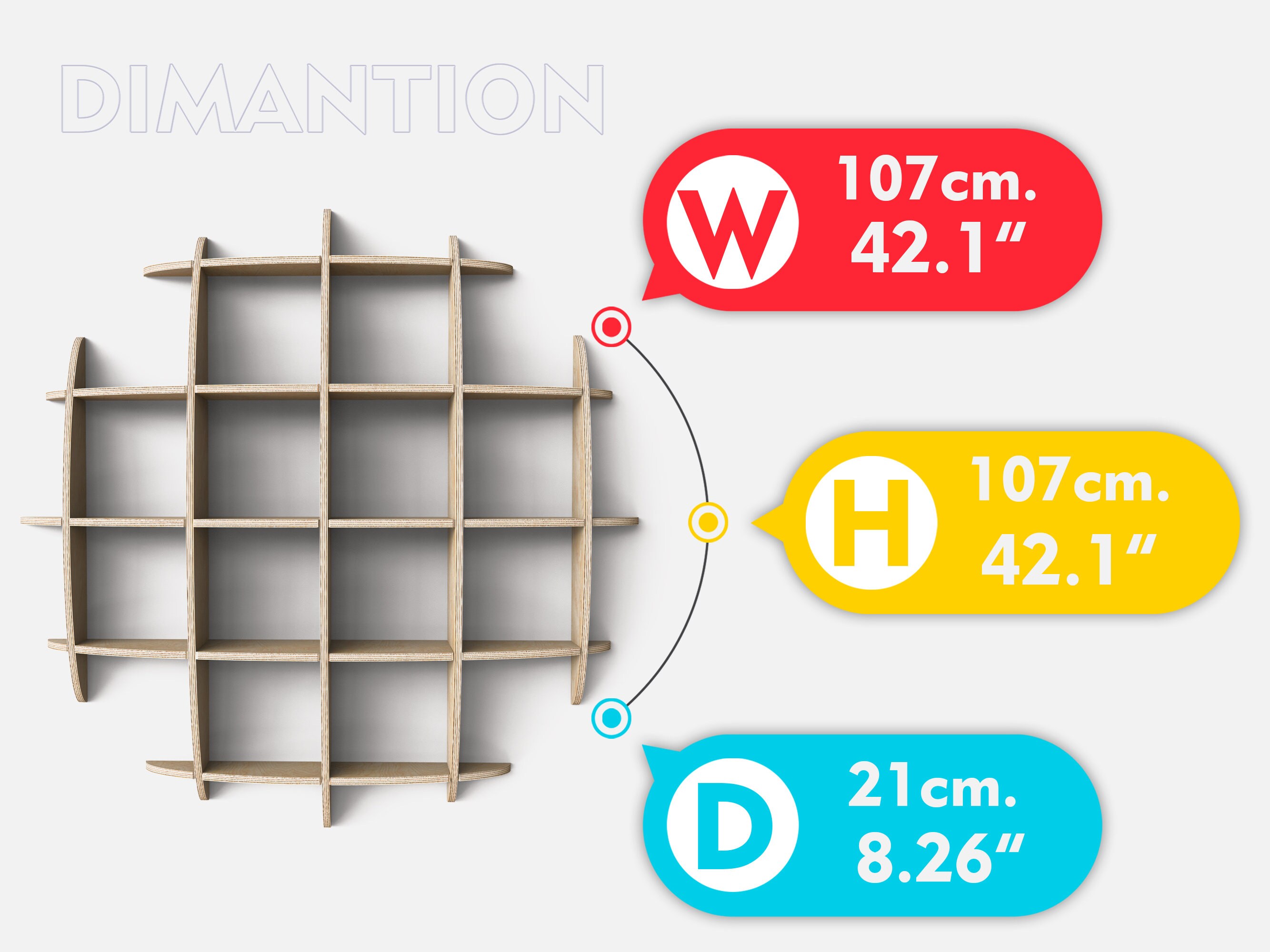 Sphere Floating Shelf CNC Files, Parametric Furniture (DXF, STL) - Etsy