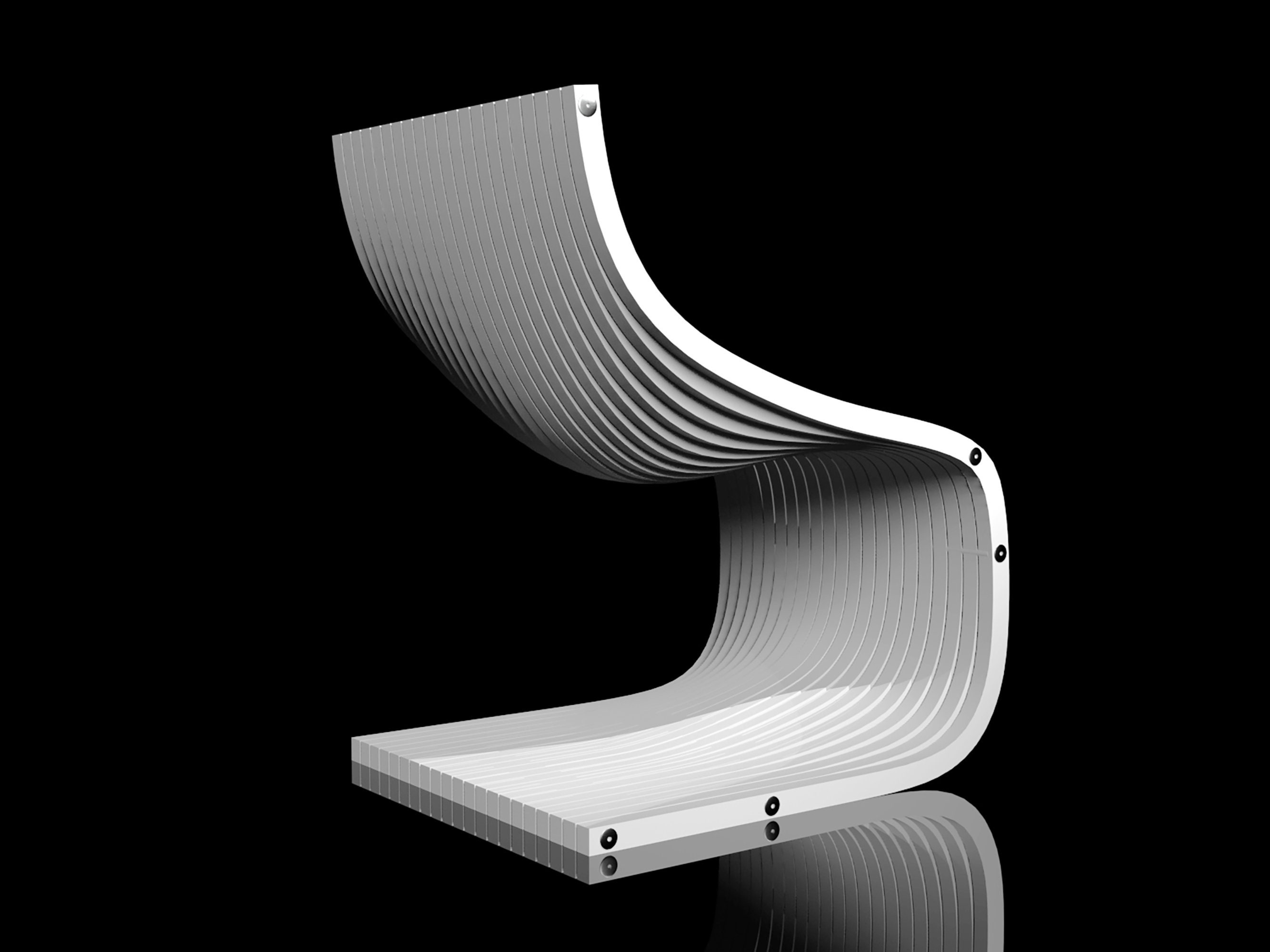 Parametric Chair Dxf Files For Cnc Wood Cnc Cut Files Vector Cnc Furniture Files Cdr Stl 