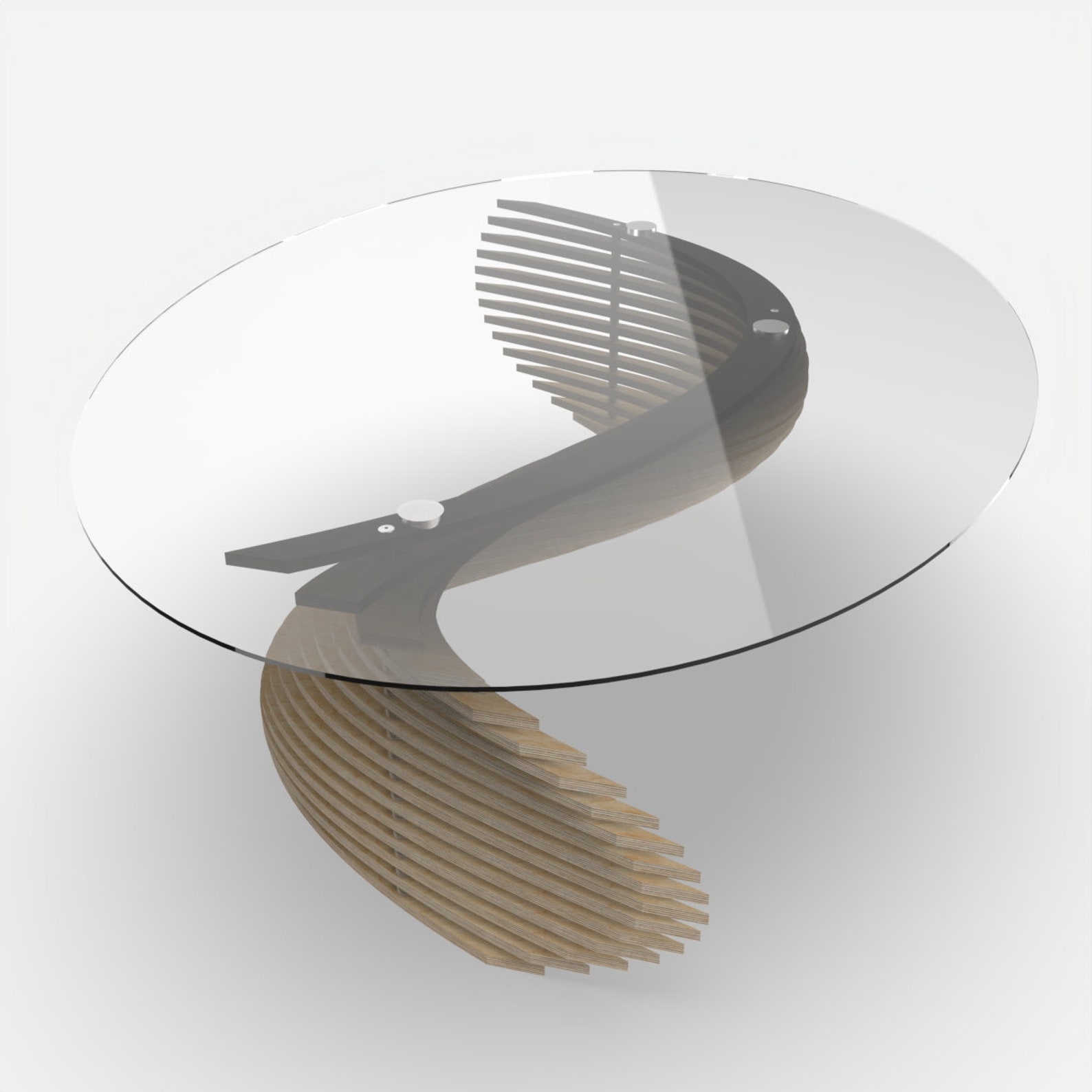 Parametric Table Design Digital File for CNC Cutting - Vector Files for ...