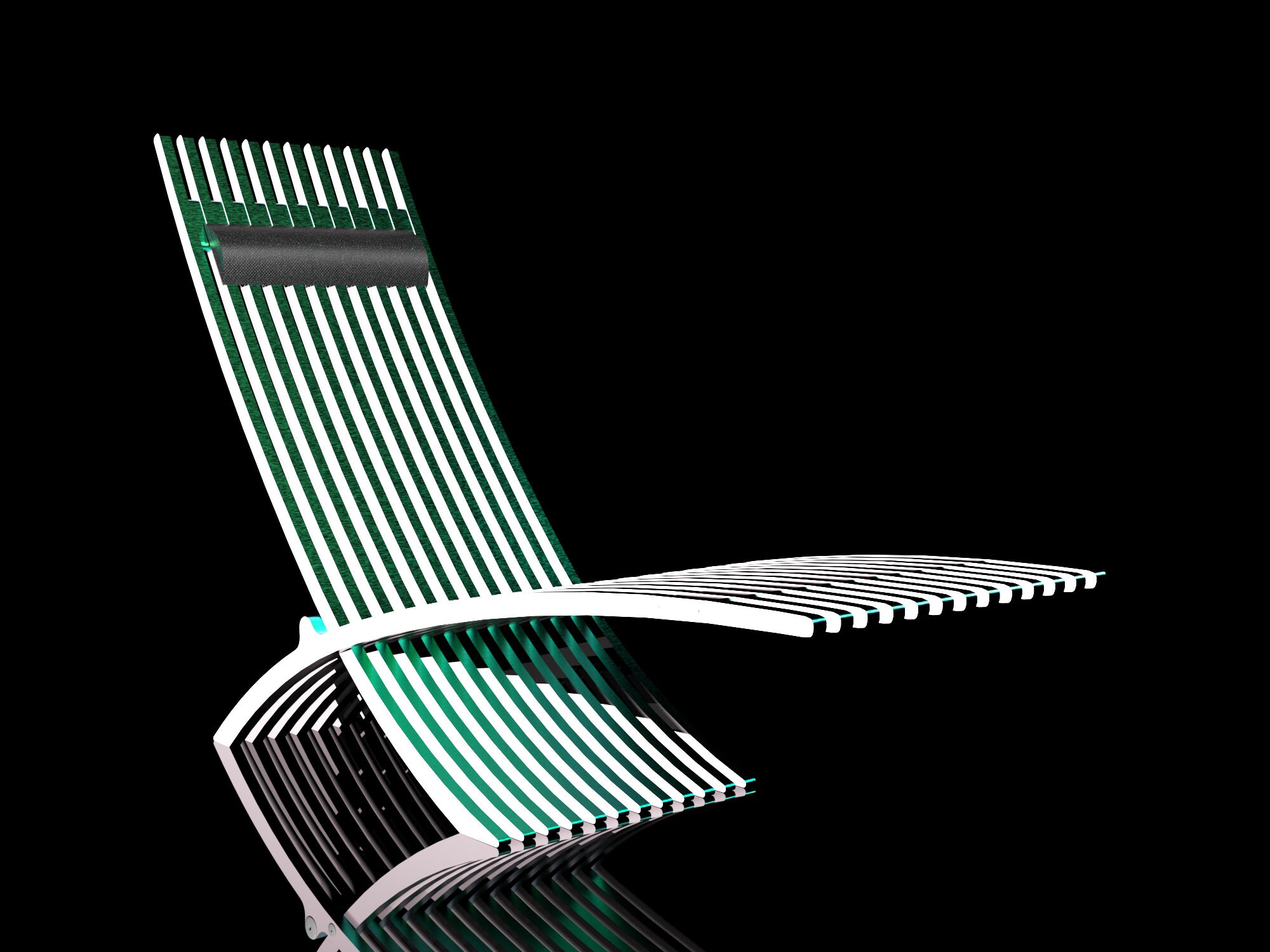 Parametric Furniture Designs Deck Chair Digital Files for CNC Router ...
