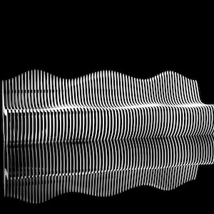 Parametric Bench Wave Drawing Files for CNC Router - DIY Furniture ...