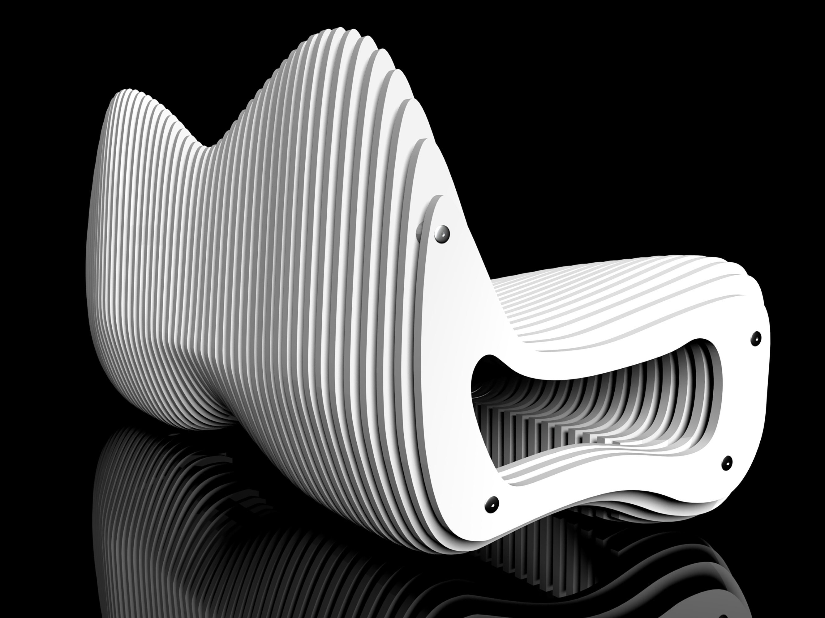 Modern Parametric Bench CNC Router Files for Woodworking Dxf Cdr Pdf ...