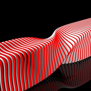 Enchanting Forest Bench - Parametric Style Wooden Furniture Design ...