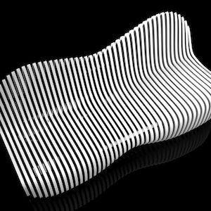 Modern Parametric Bench CNC Router Files – Plywood Furniture (dxf, Cdr ...