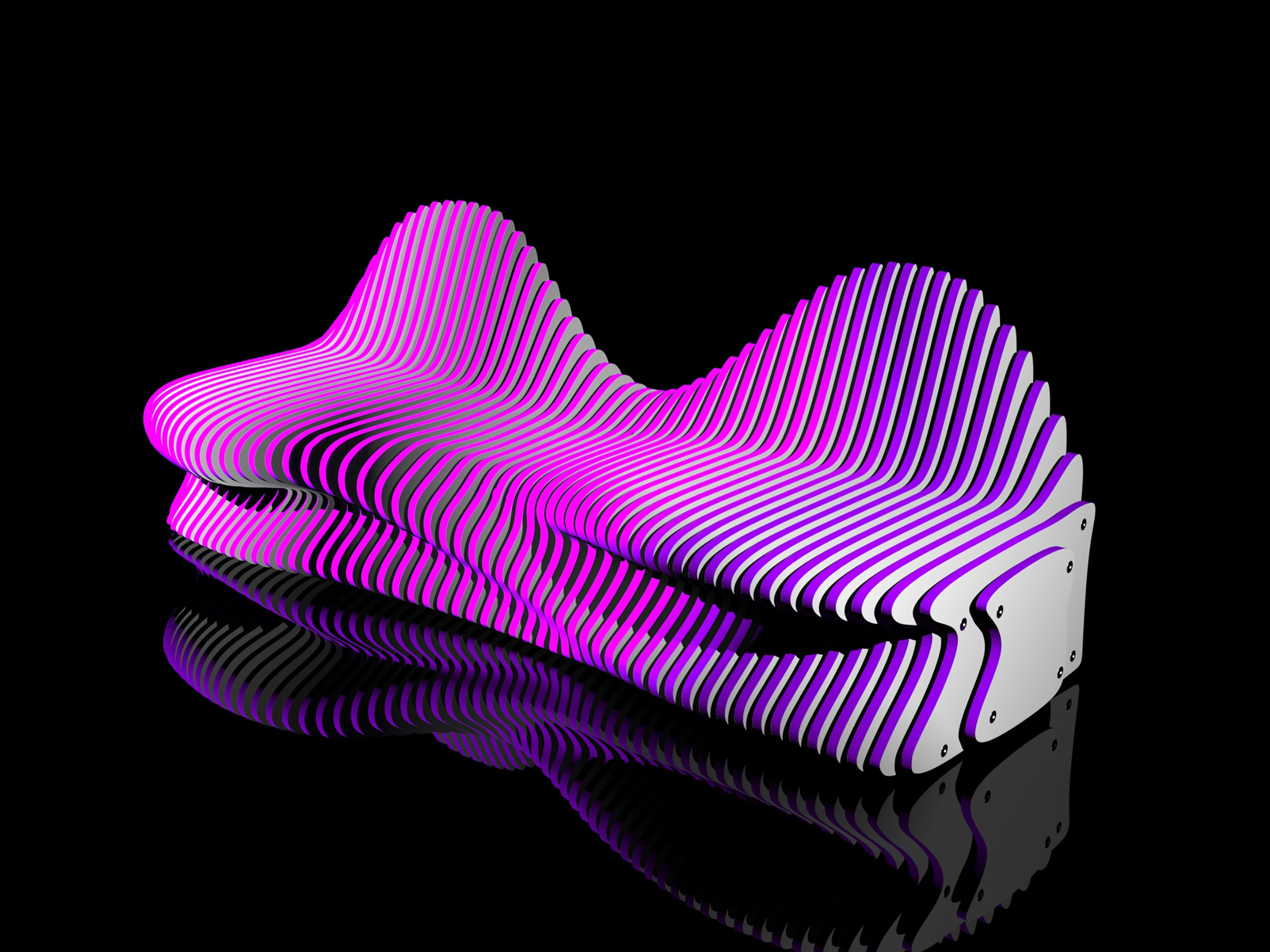 Parametric Woodworking Design Bench Files for Cnc Router Modern Layout for High-quality ...