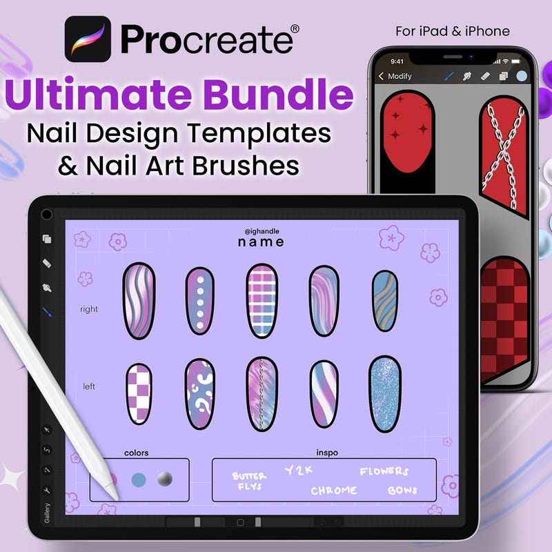 Nail Design Kit - Etsy UK