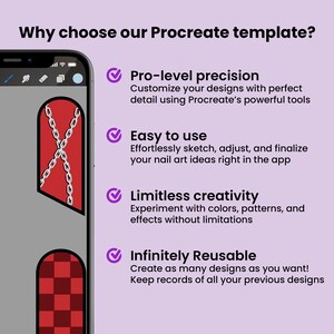 Ultimate Procreate Nail Art Pack, Nail Art Brushes, Nail Design ...