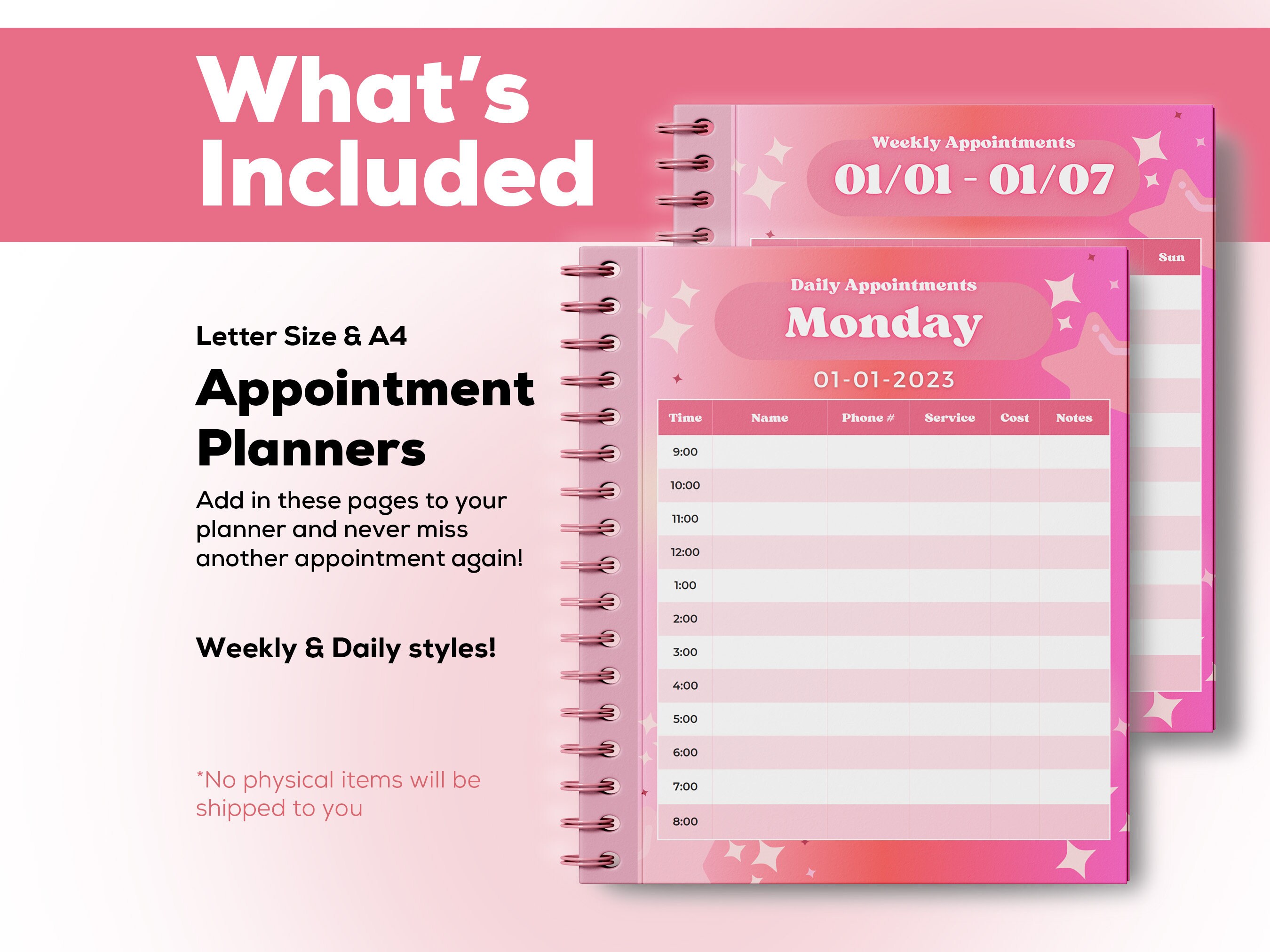 Hairdresser Appointment Book, Online Appointment Book 2023, Salon ...