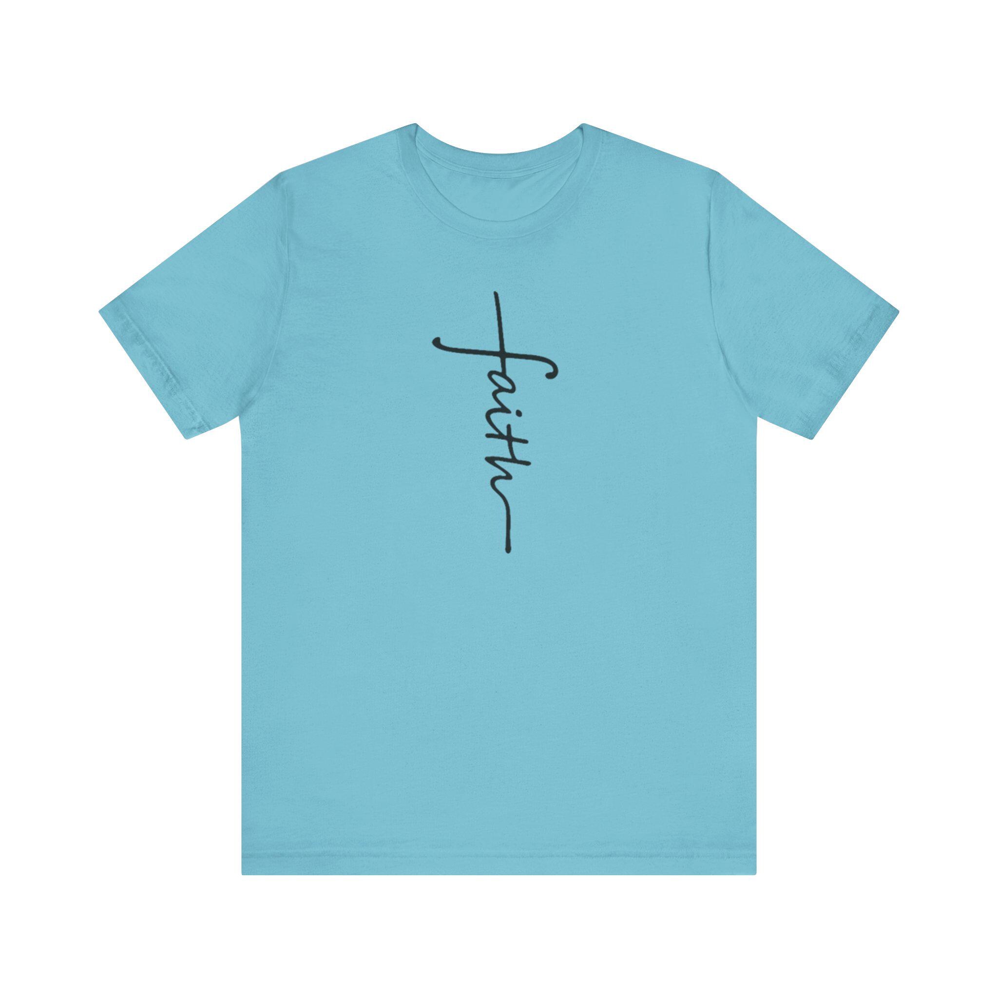Faith Shirt, Faith Cross Shirt, Christian Gift, Faith Gift, Christian ...