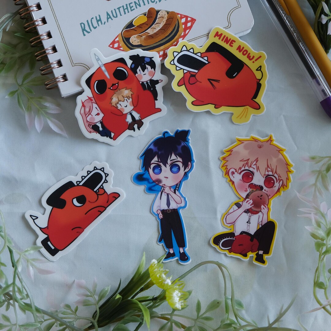 CSM Stickers Chainsaw Dog/man Anime Artist Drawn - Etsy