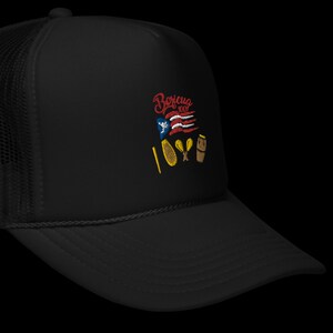 Boricua 100% Foam Trucker Hat - Etsy