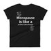 Menopause T-shirt Broken Tshirt Hot Flash Tops Gift for Older Women Hot ...