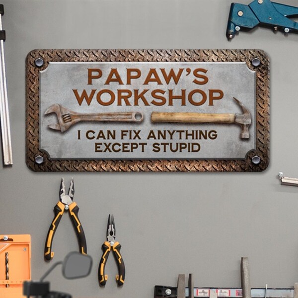 Workshop Sign - Etsy