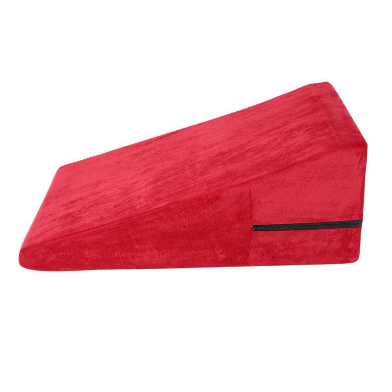 Love Pillow Wedge Ramp Set in Light Red Soft Suede liberator Wedge Ramp ...