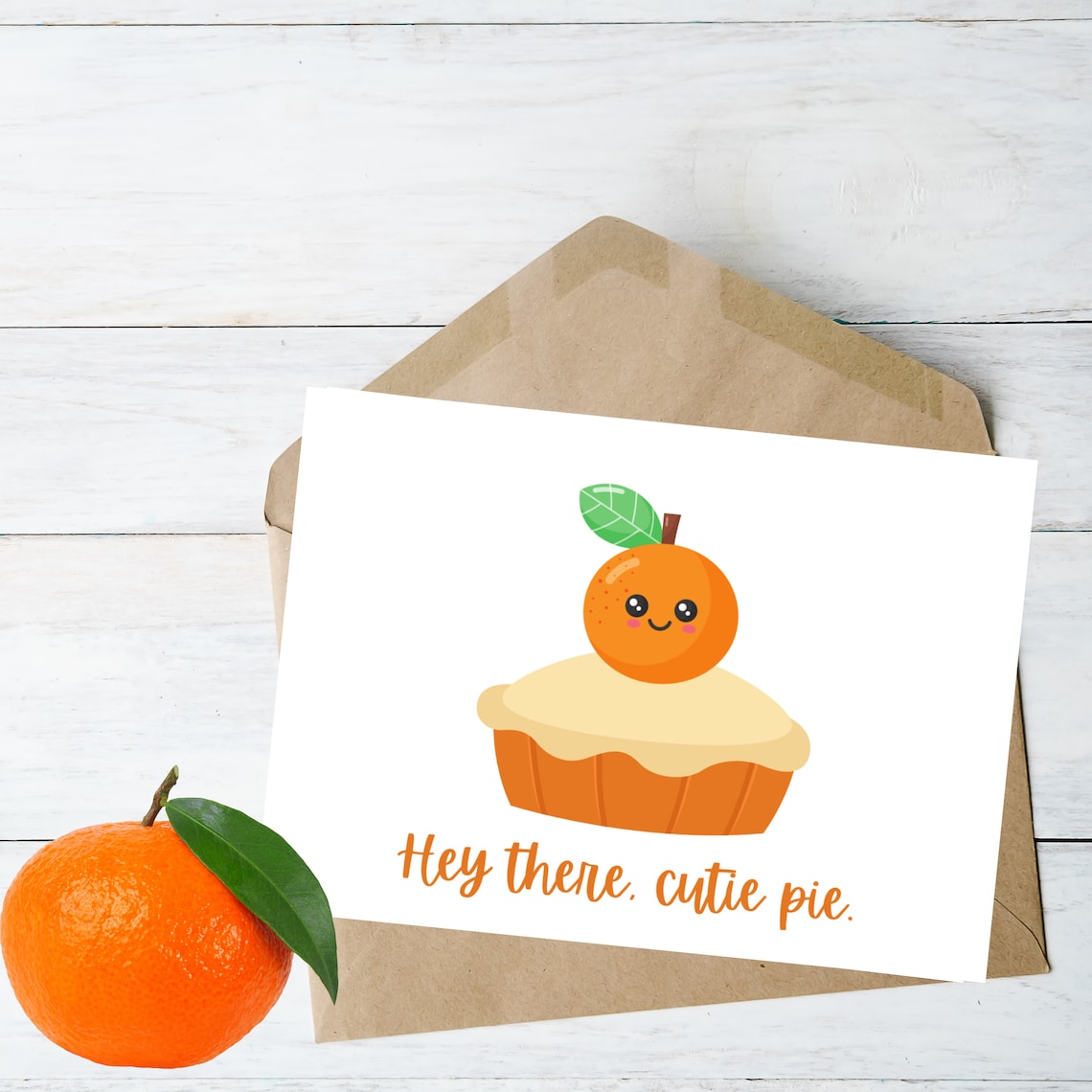 Hey There Cutie Pie Printable Greeting Card | Any Occasion Printable ...