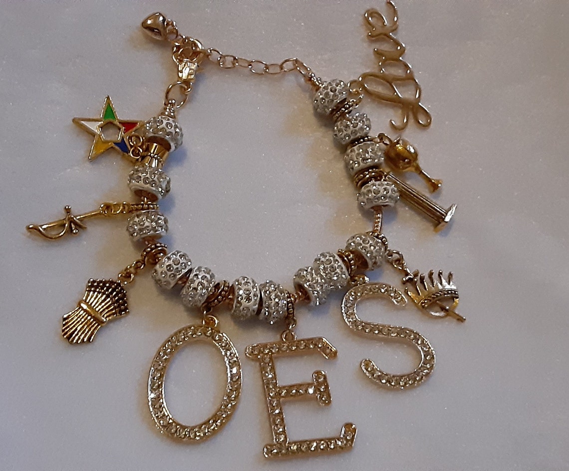 Gold OES Bracelet Bling - Etsy