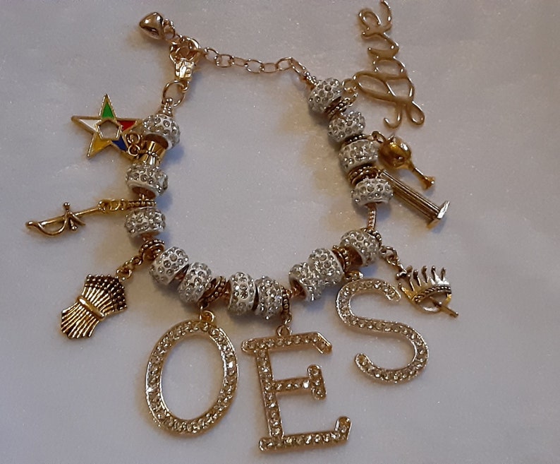 Gold OES Bracelet Bling - Etsy