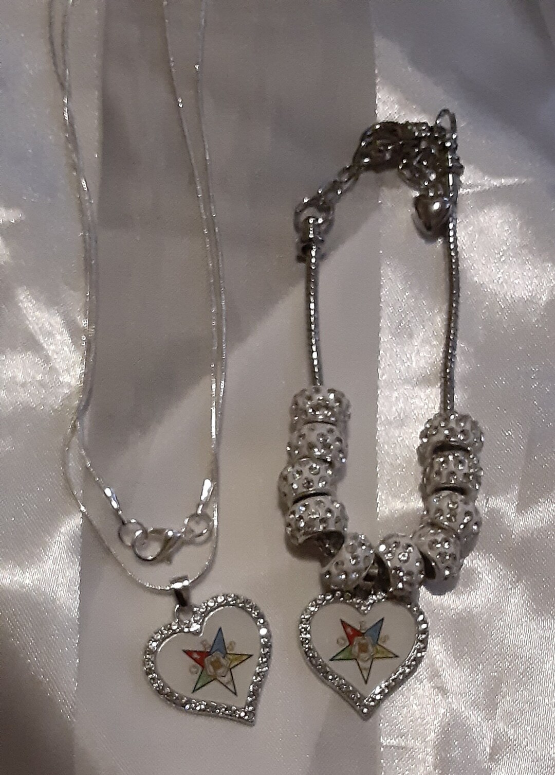 2pc OES Necklace & Bracelet Set - Etsy