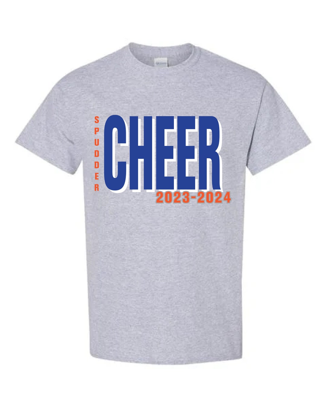Spudder CHEER 23-24 Adult T-shirt - Etsy