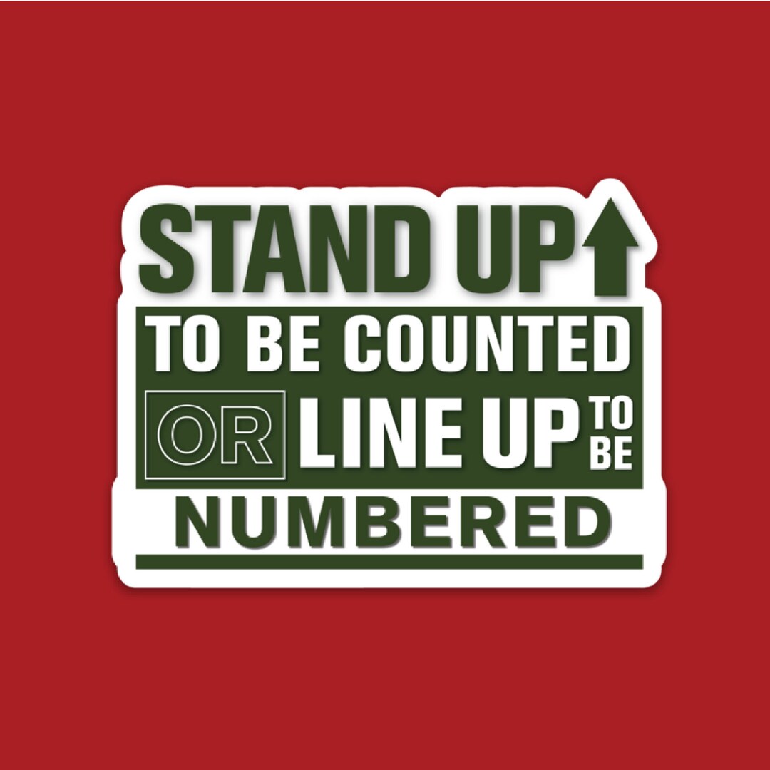 Stand up - Sticker - Etsy