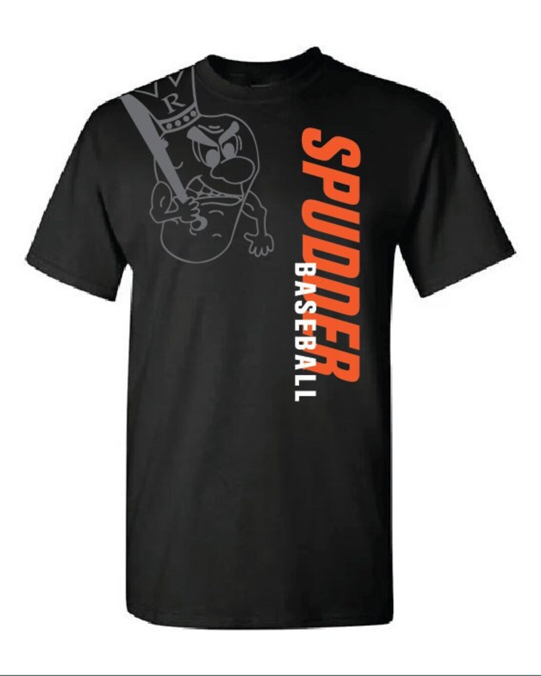 Spudder Baseball (spud) - Adult T-shirt - Etsy