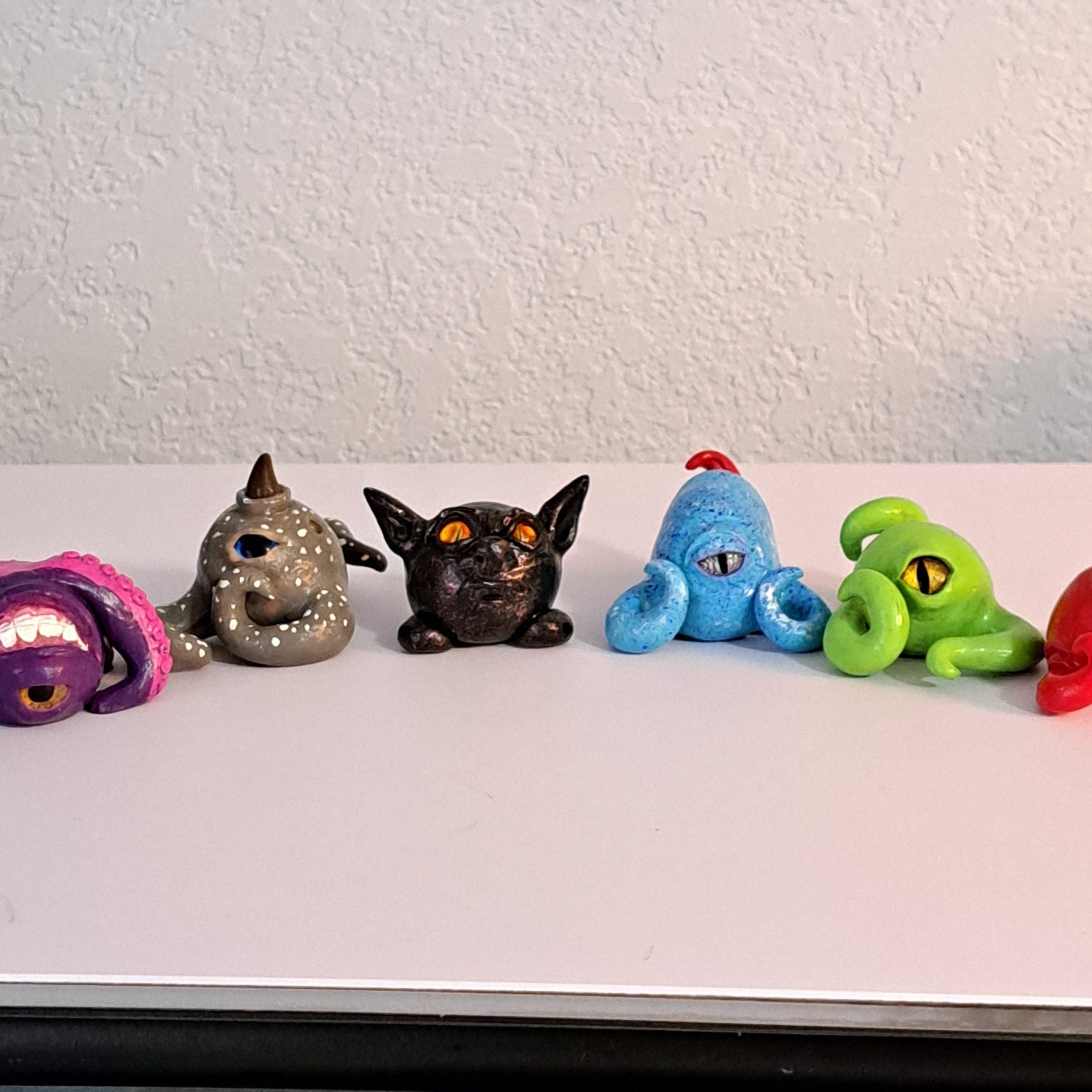 Cute Monster, Cool Creatures, Cryptid, Desk Figurine, Unique Gift - Etsy