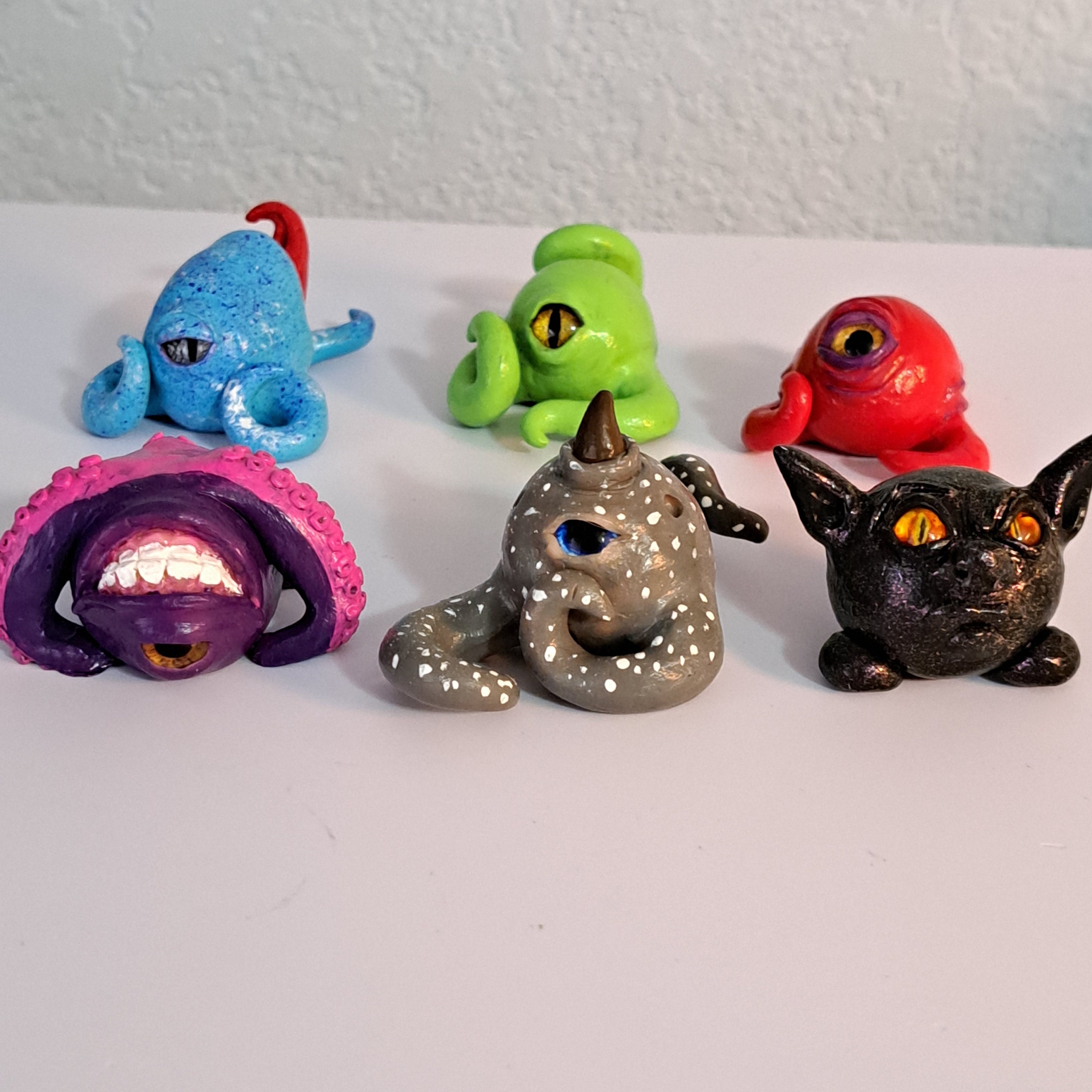 Cute Monster, Cool Creatures, Cryptid, Desk Figurine, Unique Gift - Etsy