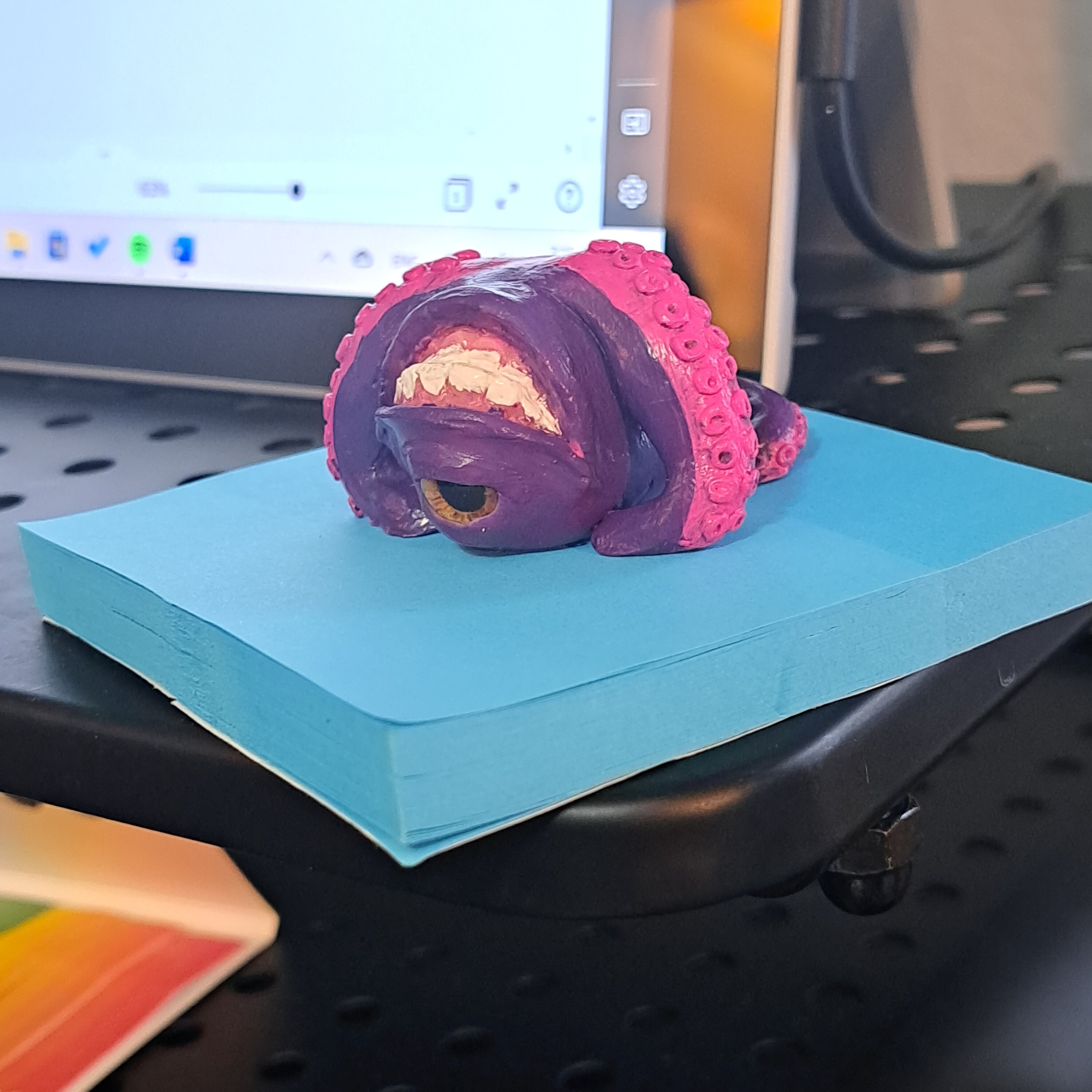 Cute Monster, Cool Creatures, Cryptid, Desk Figurine, Unique Gift - Etsy