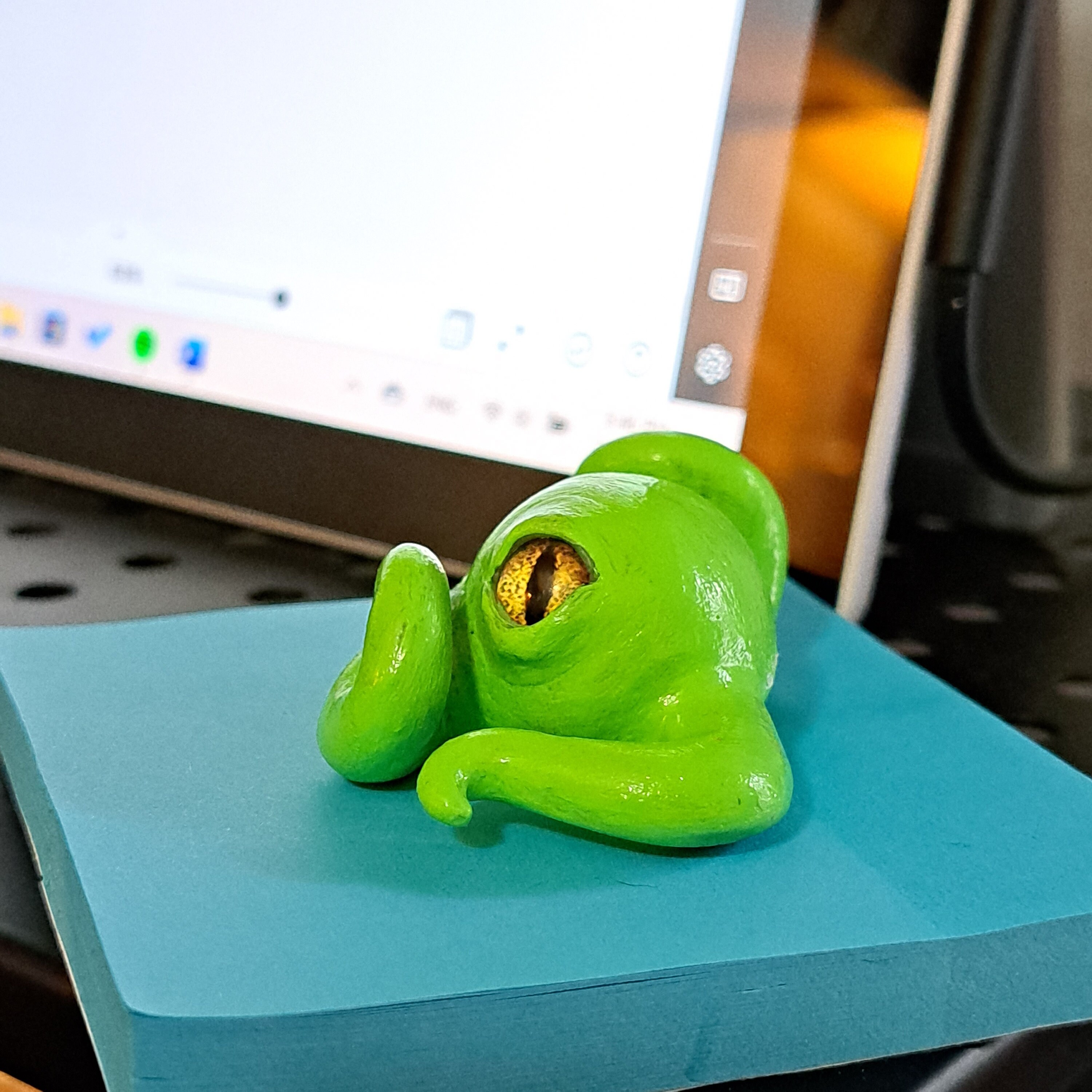 Cute Monster, Cool Creatures, Cryptid, Desk Figurine, Unique Gift - Etsy