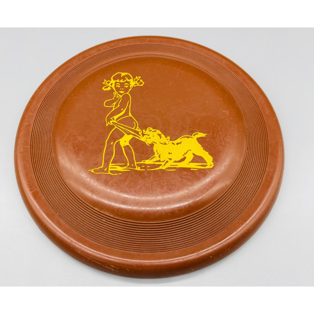 Wham-o Frisbee Made is USA Fastback FB3 1975 Coppertone Suntan - Etsy