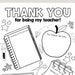 Teacher Appreciation Letter | Teacher Thank You Letter | Teacher ...
