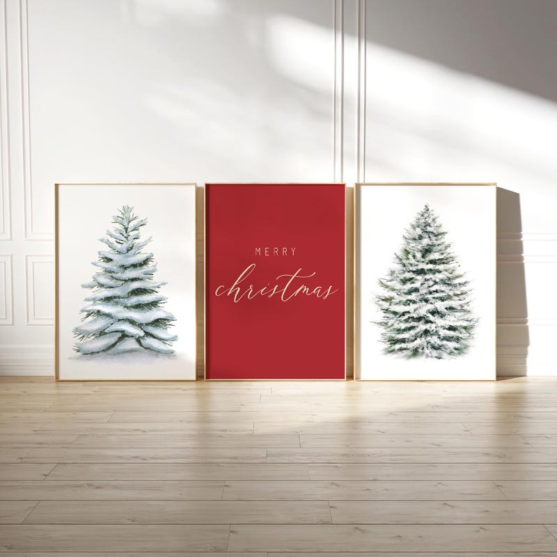Christmas Wall Art - Etsy