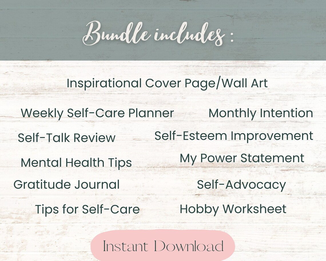 Self Esteem BUNDLE, Therapy Worksheets, Therapy Resources, Confidence ...