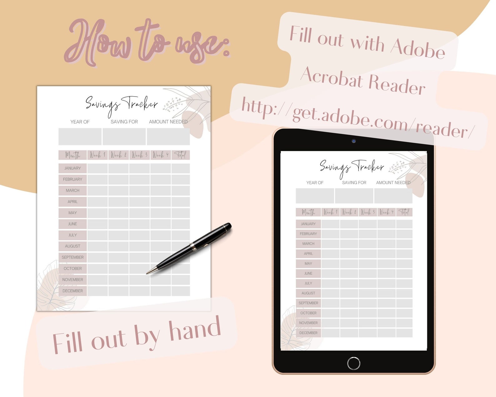 Budget Planner BUNDLE for Financial Literacy, Undated Printable Plan ...