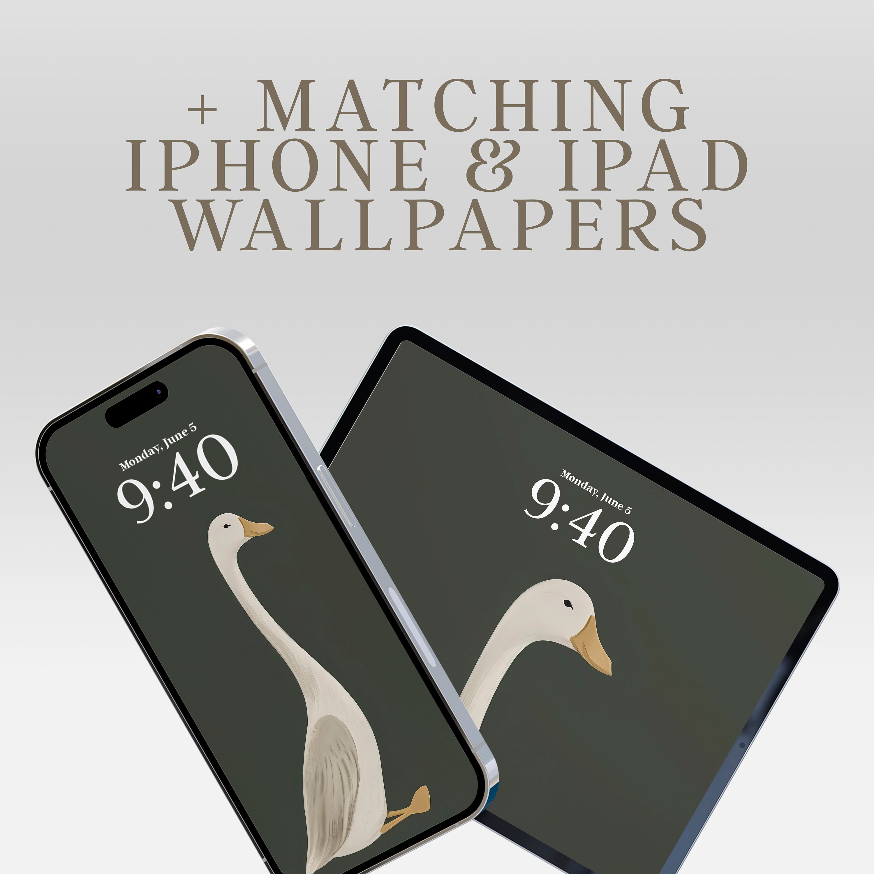 Cute Silly Goose Wall Art Dark Green Boy Nursery Decor Poster Farm ...