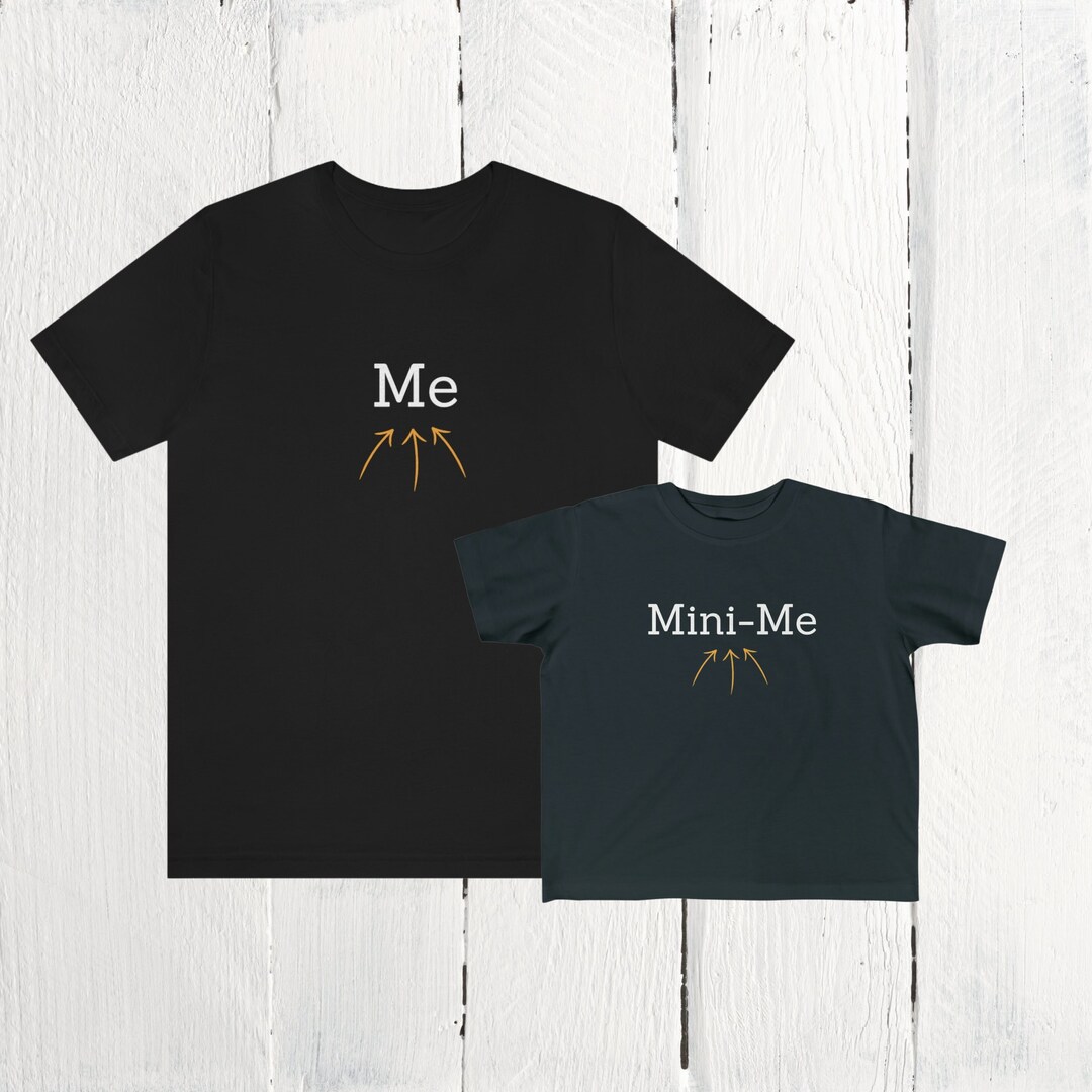 Matching Me and Mini-me Mama and Dad and Baby Toddler Shirts - Etsy