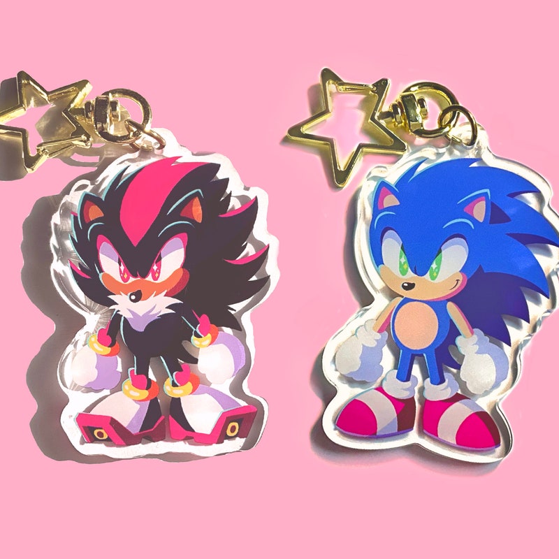 Sonic Keychain - Etsy