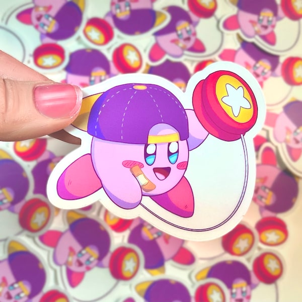 Kirby Sticker - Etsy