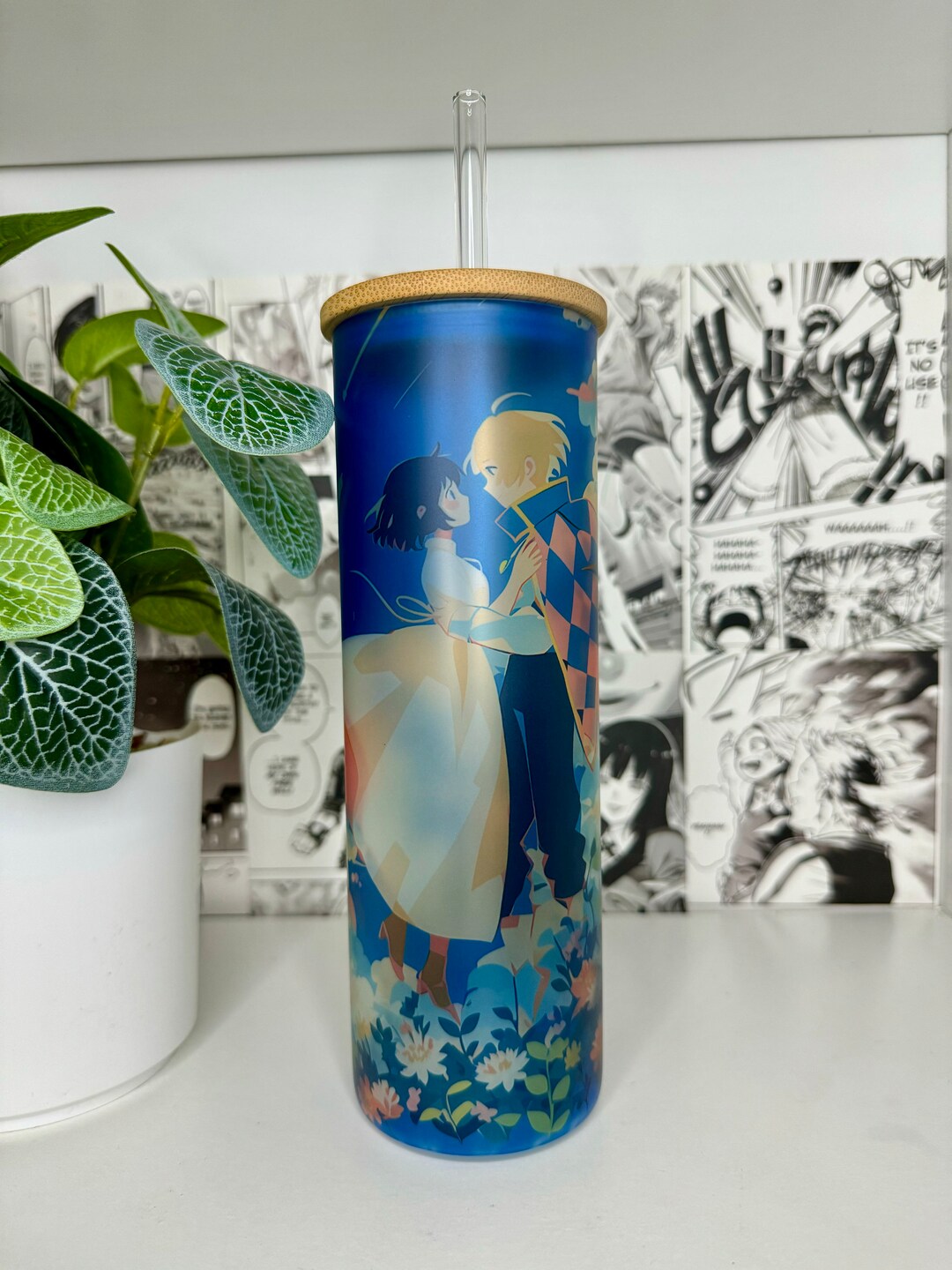 Anime Cup Anime Glass Cup Anime Gift 20oz Glass Cup 20oz Anime Cup 20oz ...